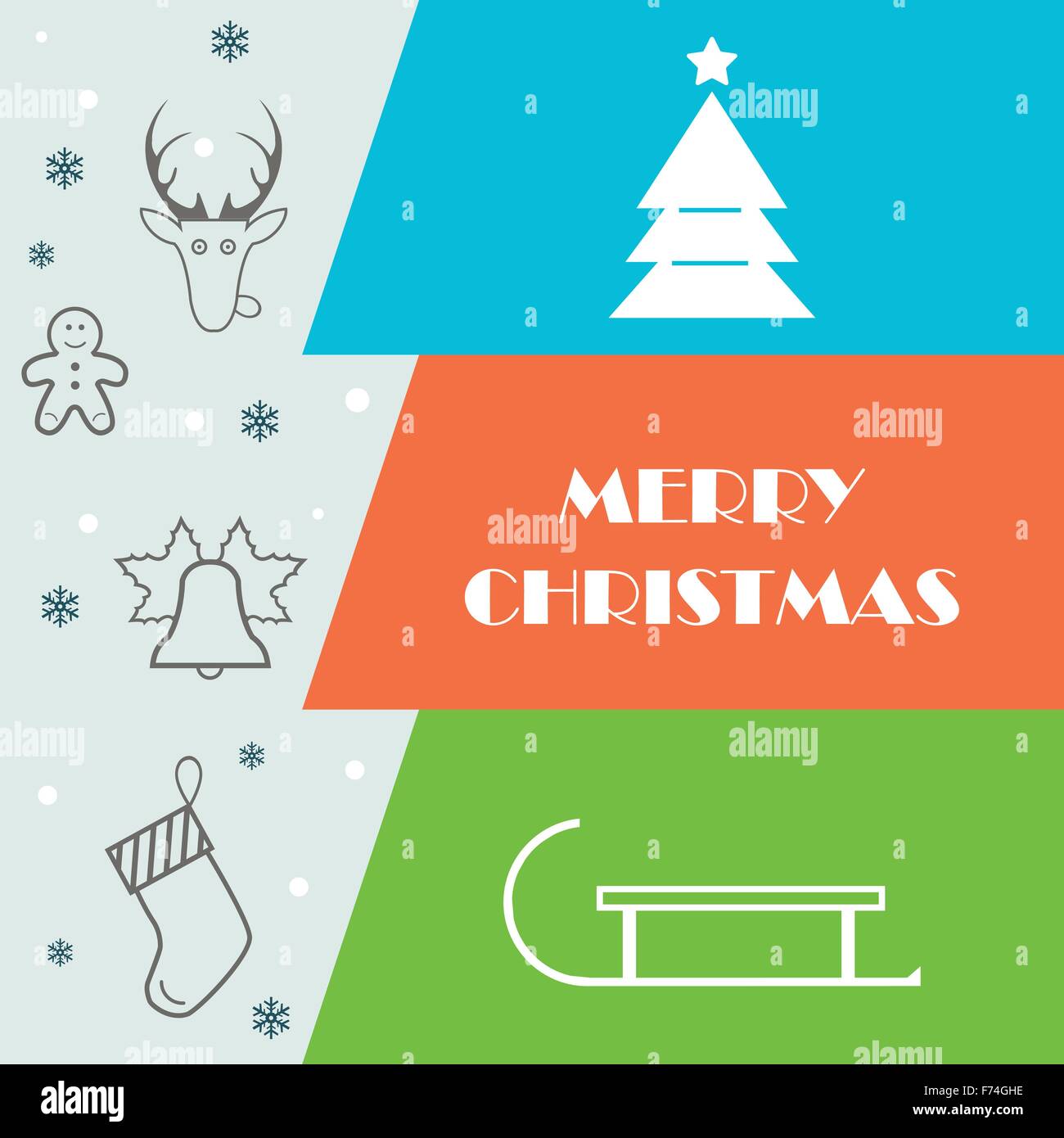 Set of Christmas templates Stock Vector Image & Art - Alamy