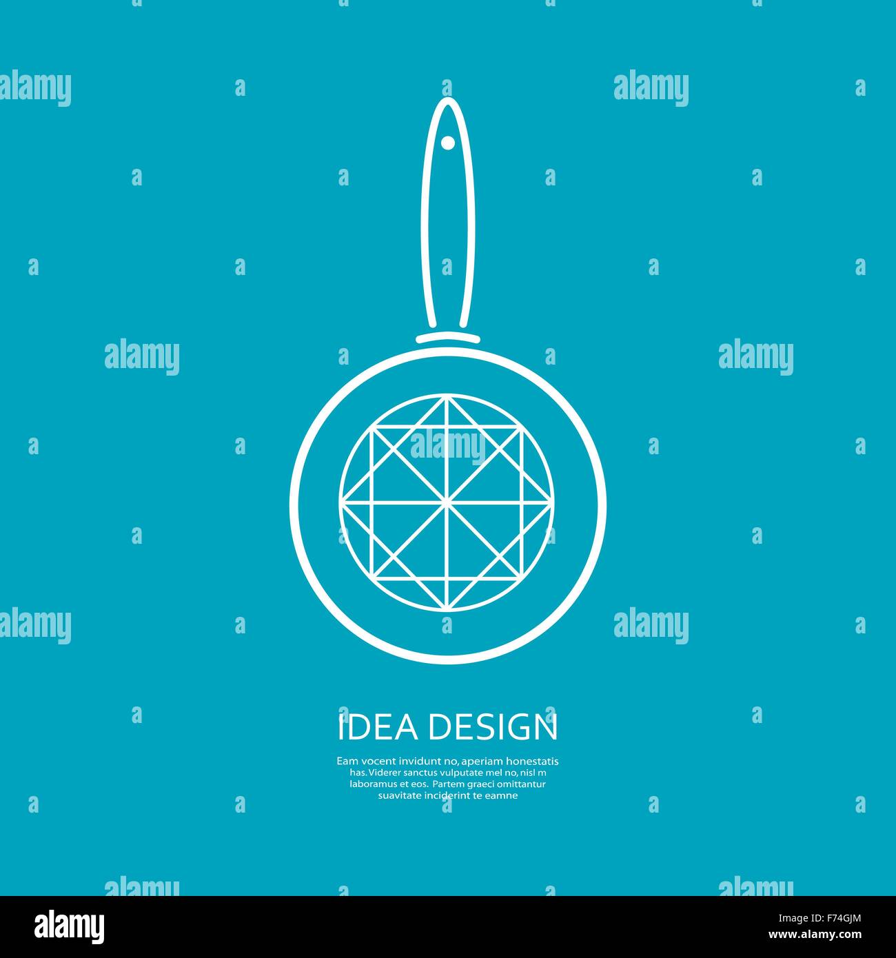 Vector abstract pan Stock Vector Image & Art - Alamy