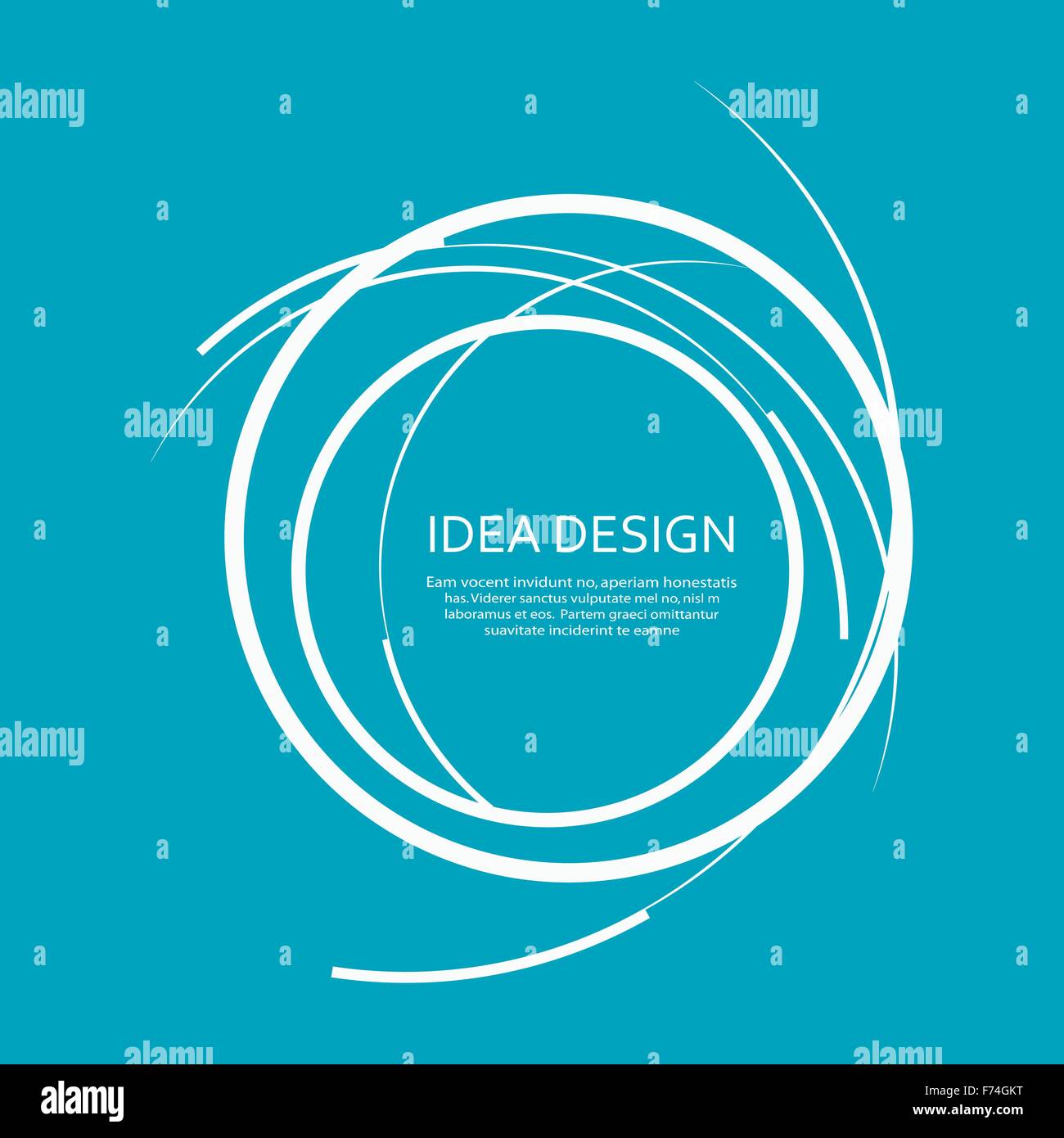 Vector abstract circle Stock Vector Image & Art - Alamy