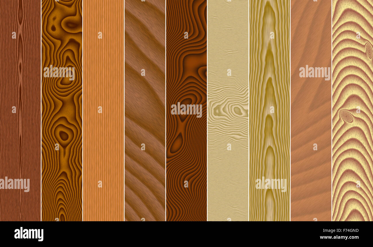 wood texture set Stock Photo - Alamy