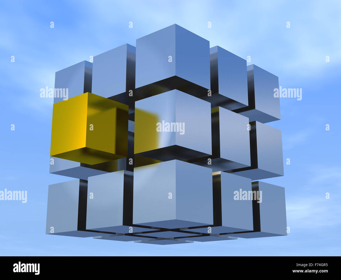 Multiple cubes hi-res stock photography and images - Alamy
