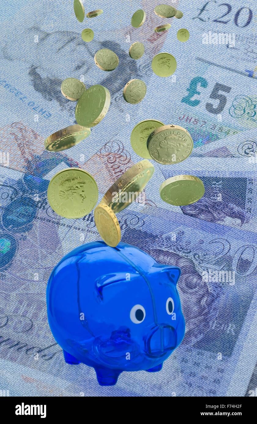 Pounds money saving hi-res stock photography and images - Alamy