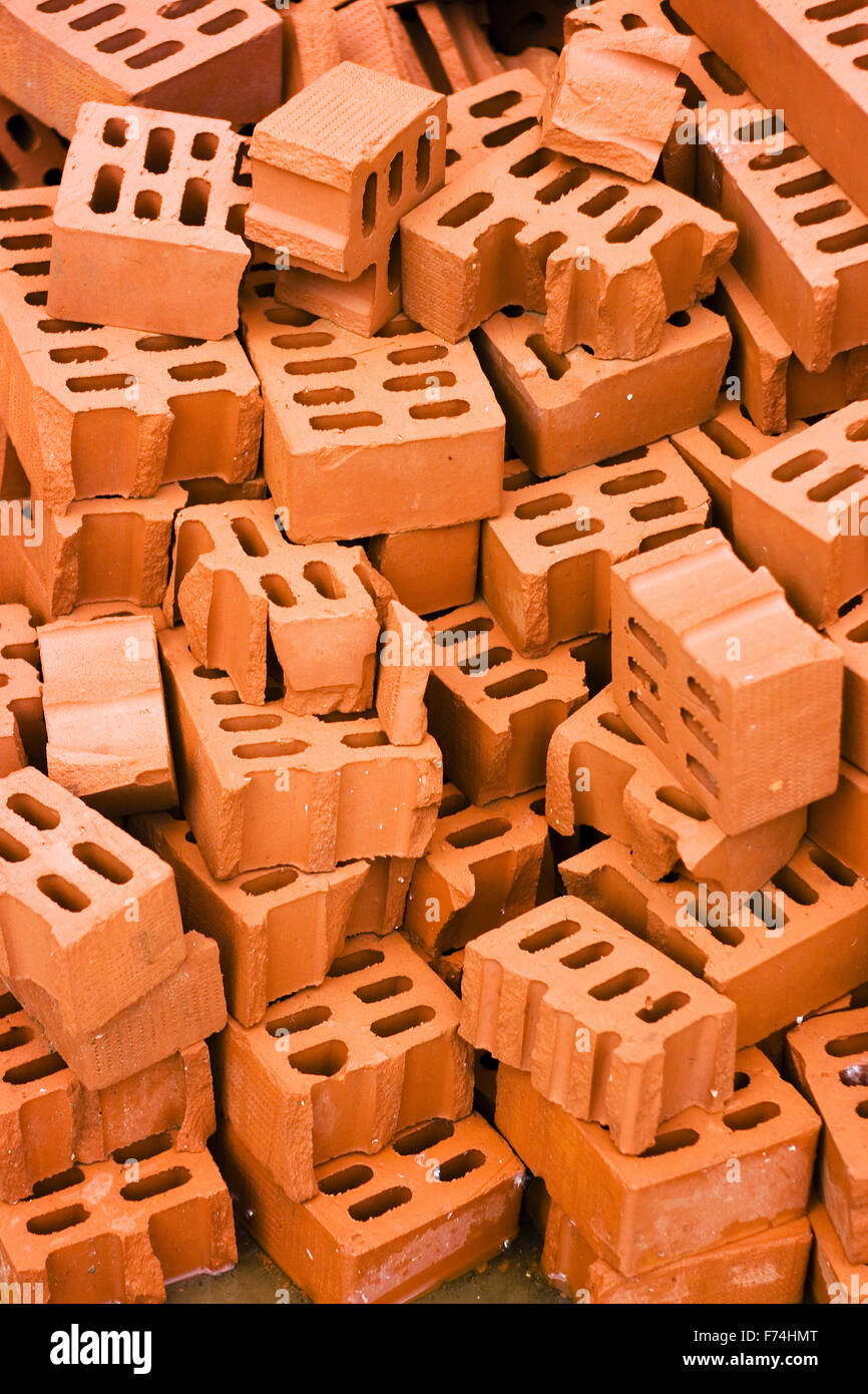 Red rubble hi-res stock photography and images - Alamy