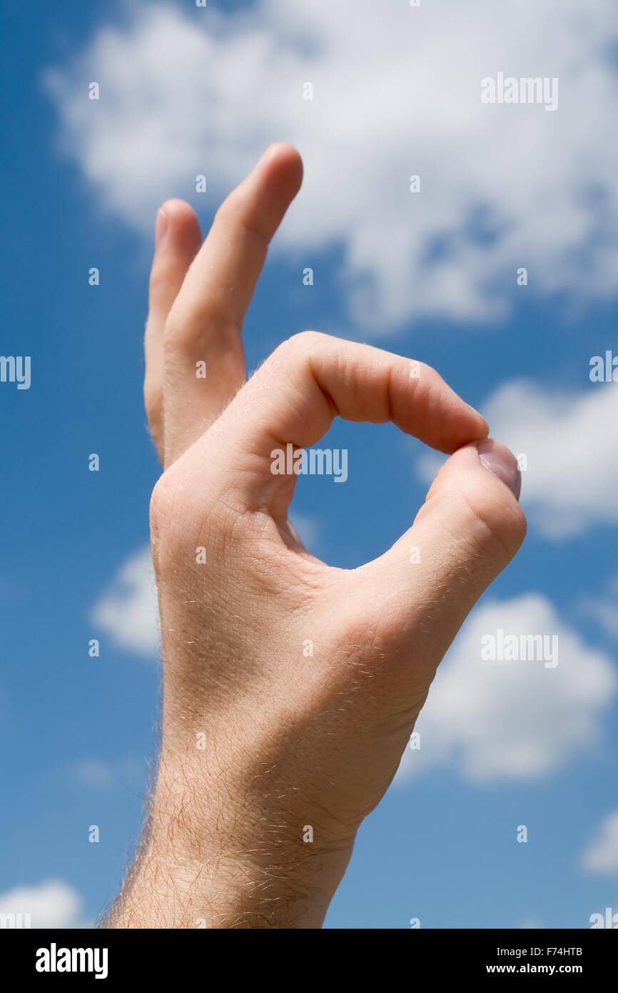 Symbol ok sky hi-res stock photography and images - Alamy