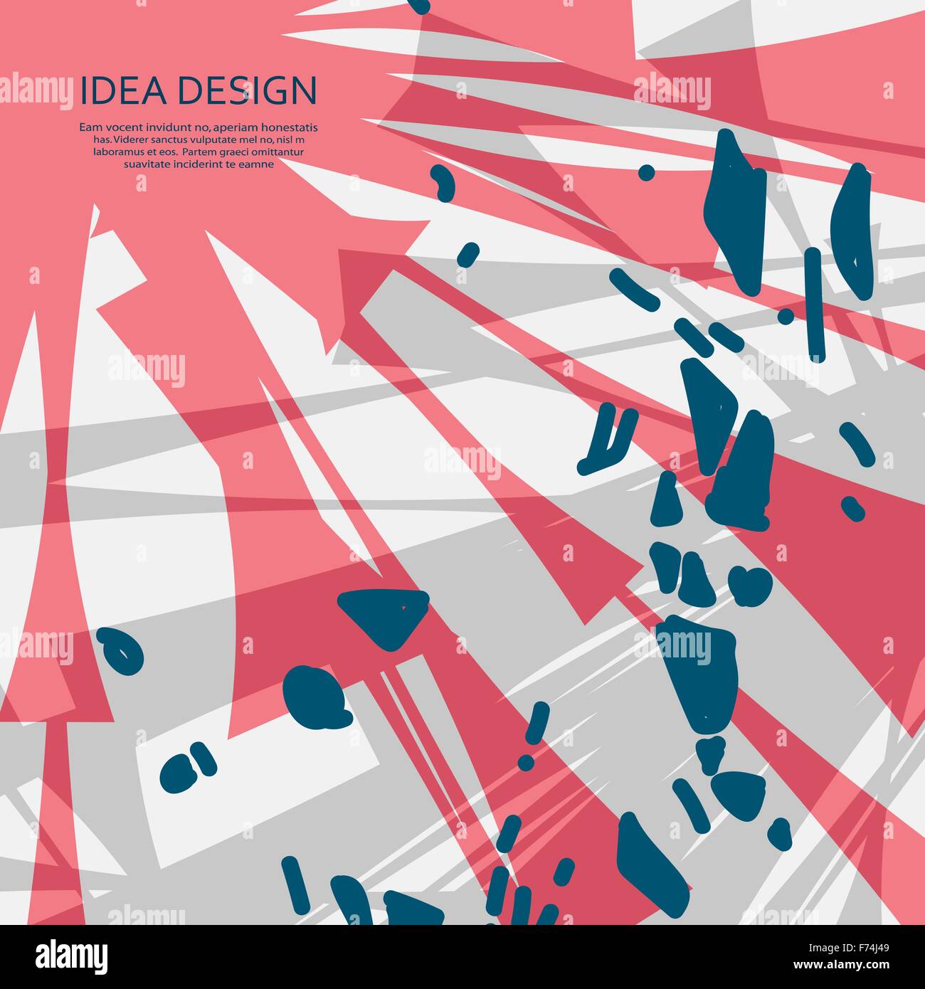 Abstract vector explosion. Dirty background for design Stock Vector ...