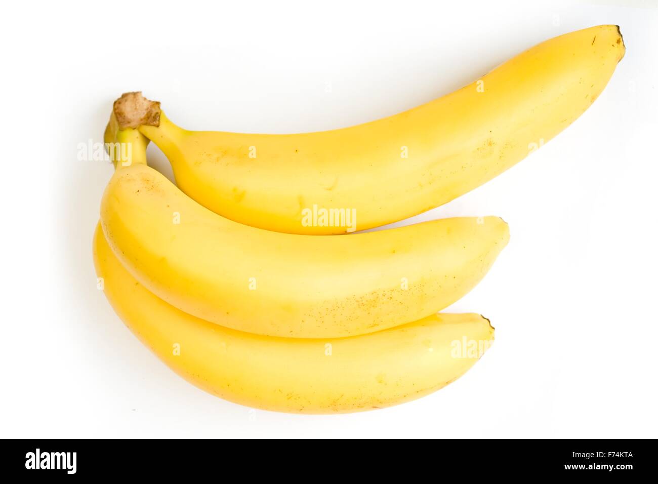 three ripe bananas Stock Photo - Alamy