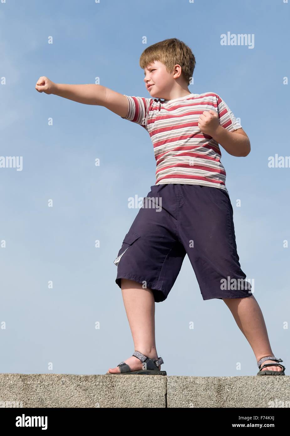 Boys fighter hi-res stock photography and images - Alamy