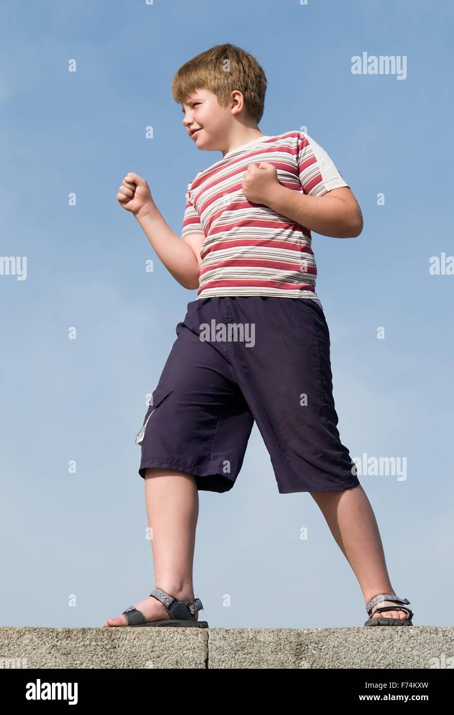 Boys Boxing High Resolution Stock Photography and Images - Alamy