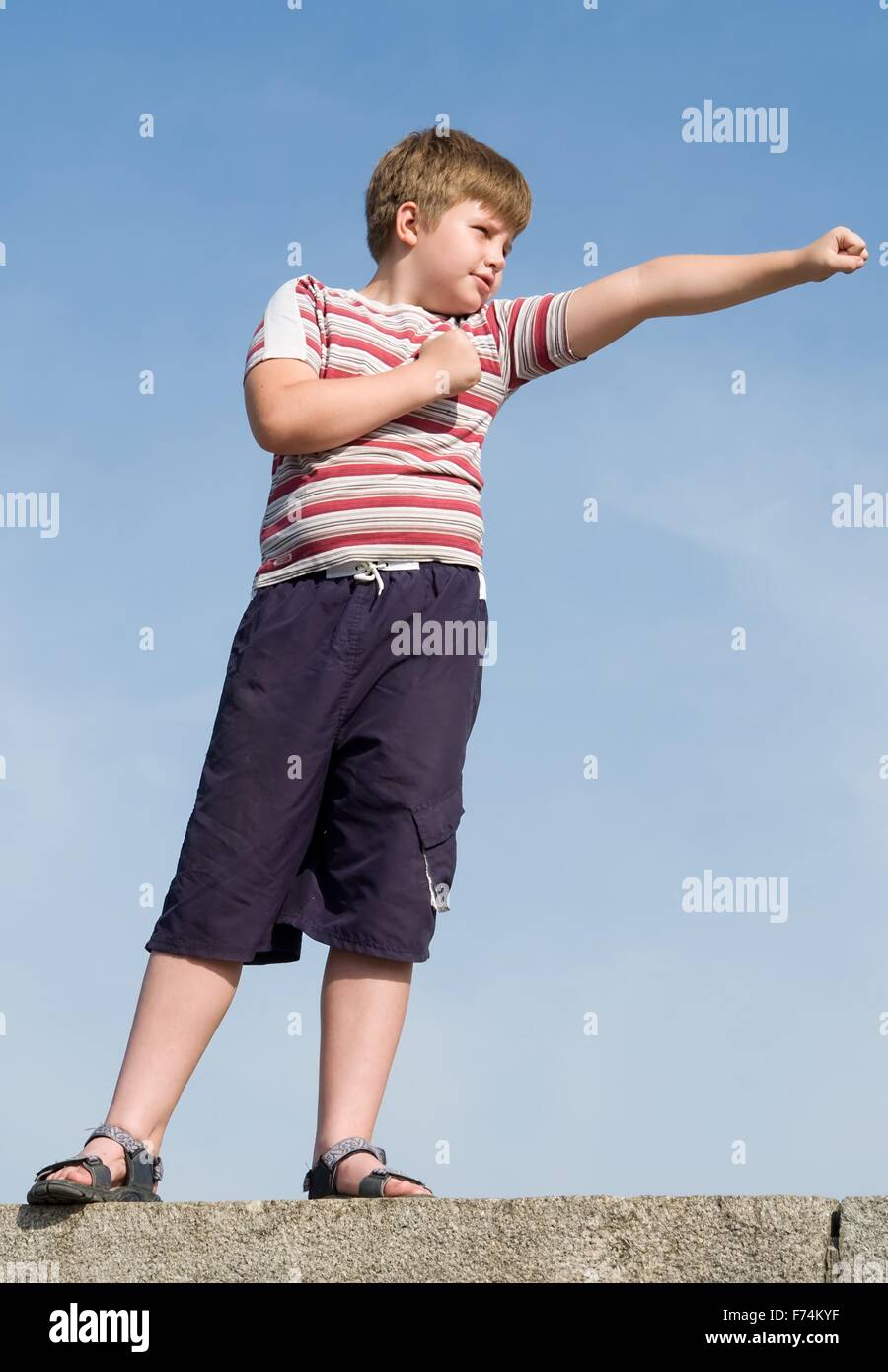 Boys fighter hi-res stock photography and images - Alamy