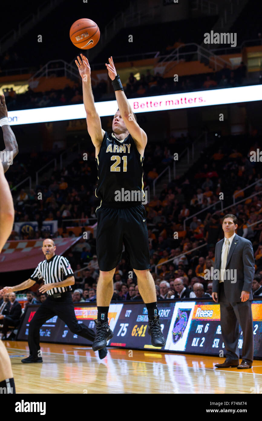 November 24, 2015: Kyle Wilson #21 of the Army Black Knights shoots the ...