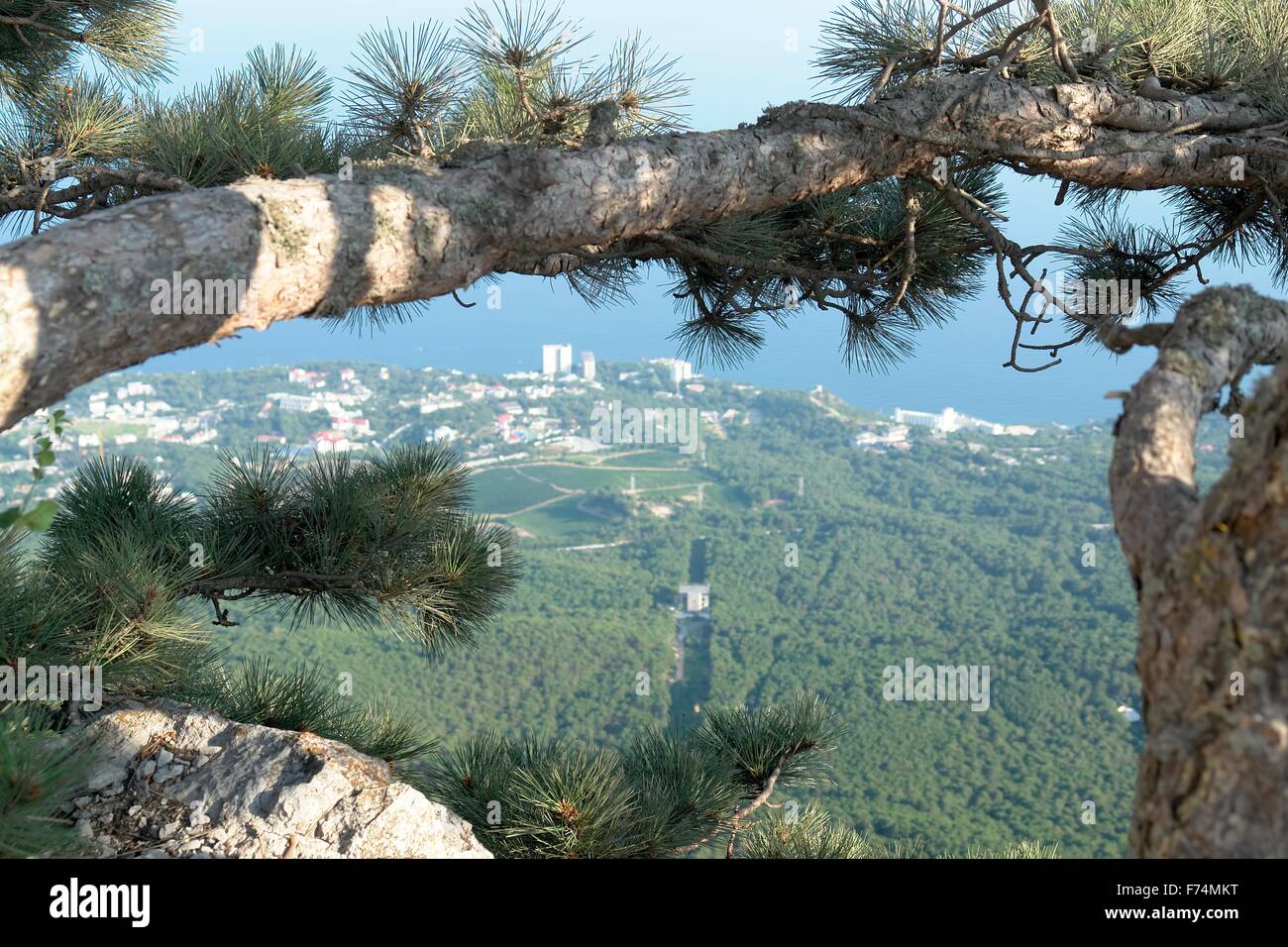panoramic view on top Stock Photo - Alamy