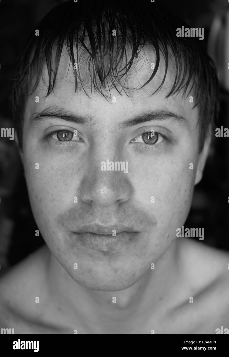 Mans person Black and White Stock Photos & Images - Alamy