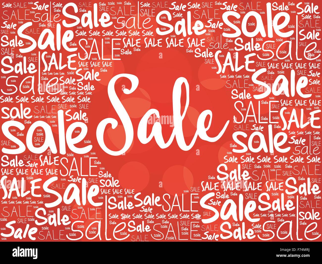 SALE word cloud background, business concept Stock Vector Image & Art ...