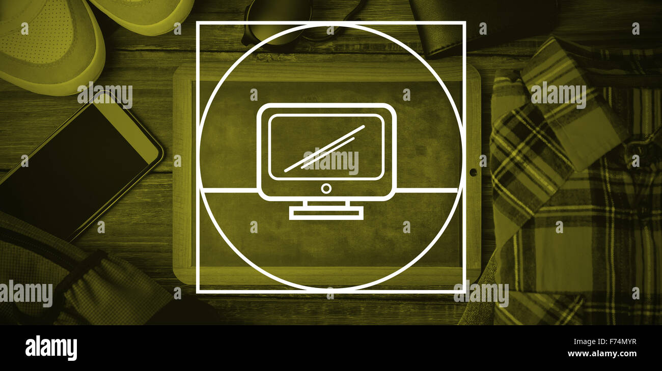 Pc monitor icon hi-res stock photography and images - Alamy