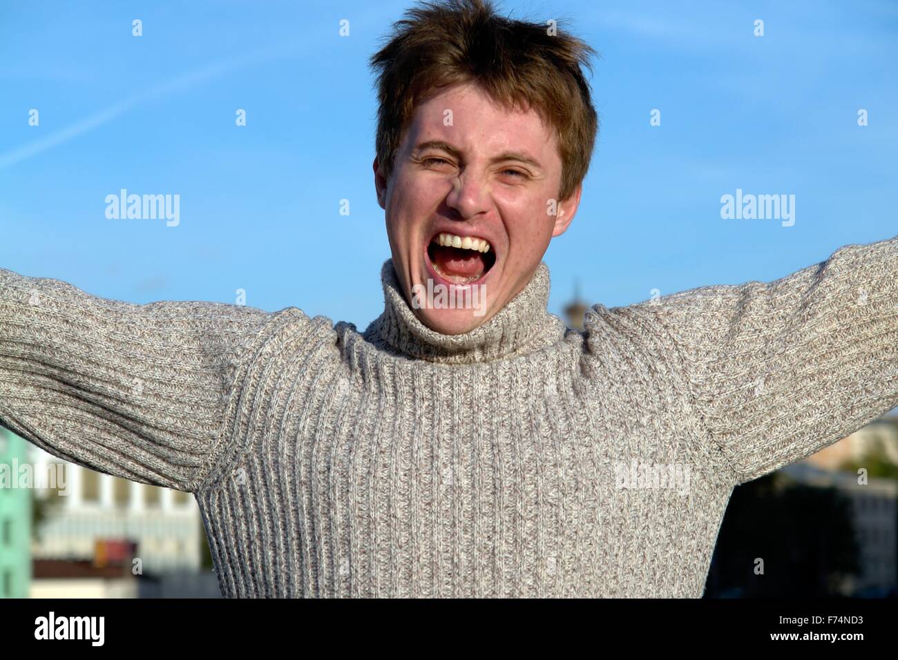 Loud men hi-res stock photography and images - Alamy