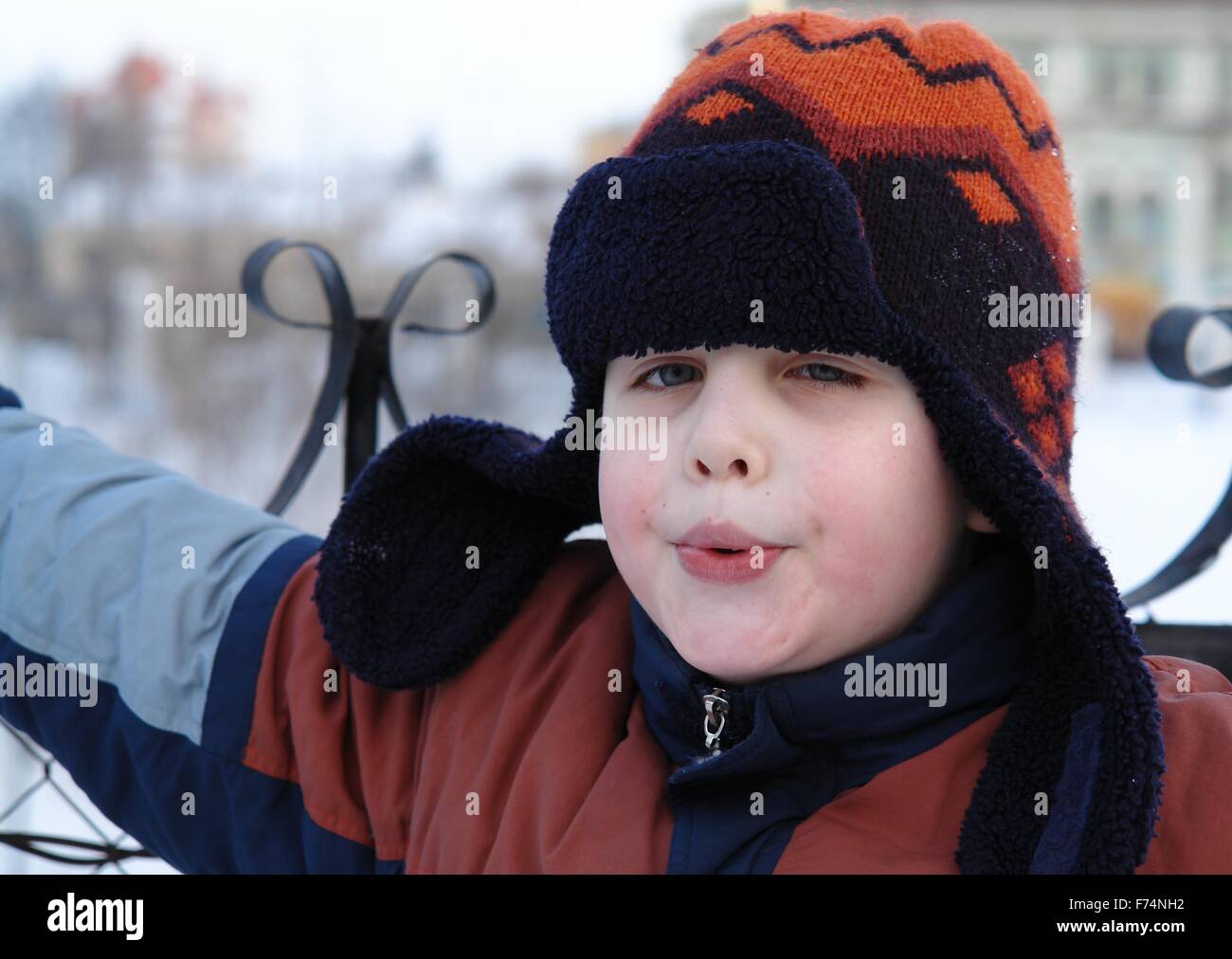 Whistling boy hi-res stock photography and images - Alamy
