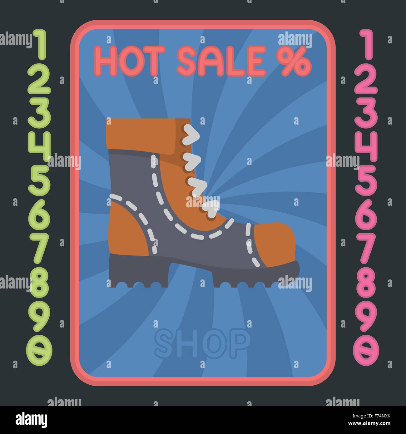 Cowboy boot shop Stock Vector Images - Alamy