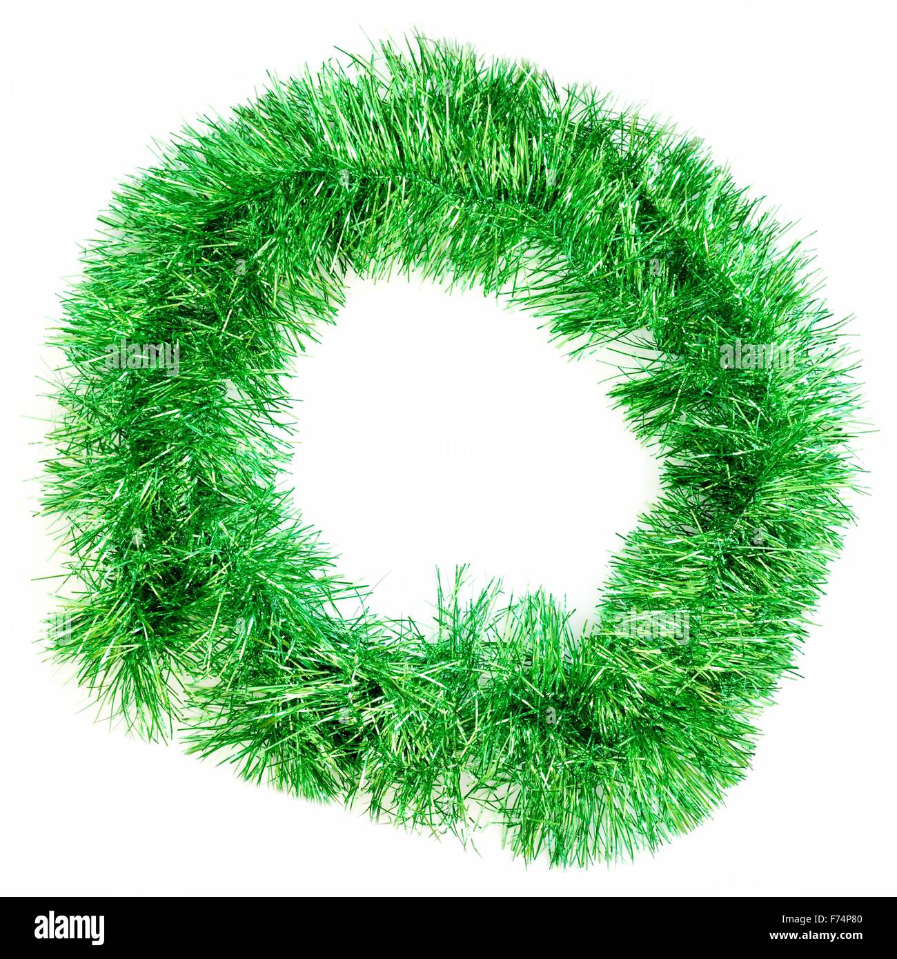 Christmas tree branches border decorations Cut Out Stock Images ...