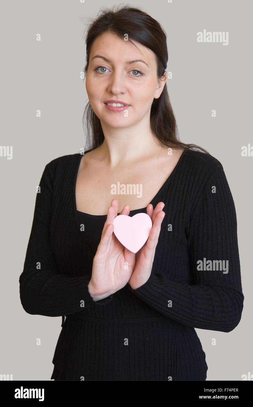 Human heart portrait hi-res stock photography and images - Alamy