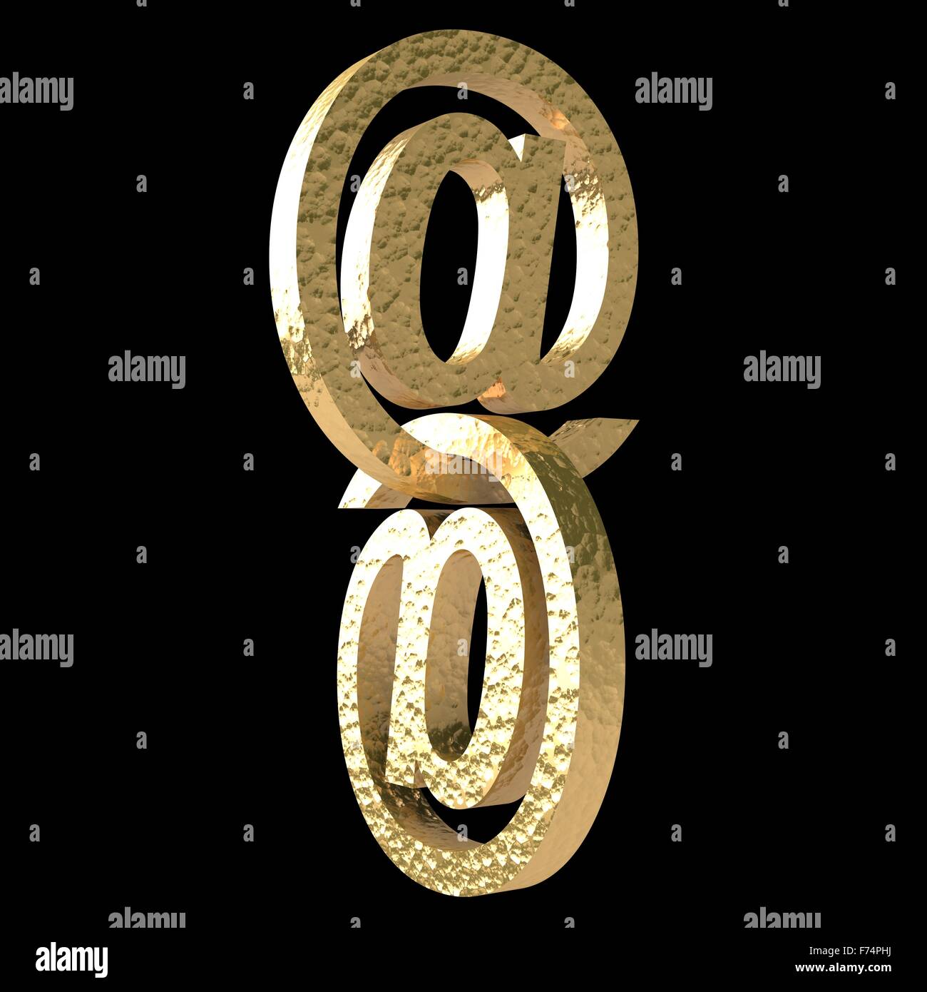 Gold mail hi-res stock photography and images - Alamy