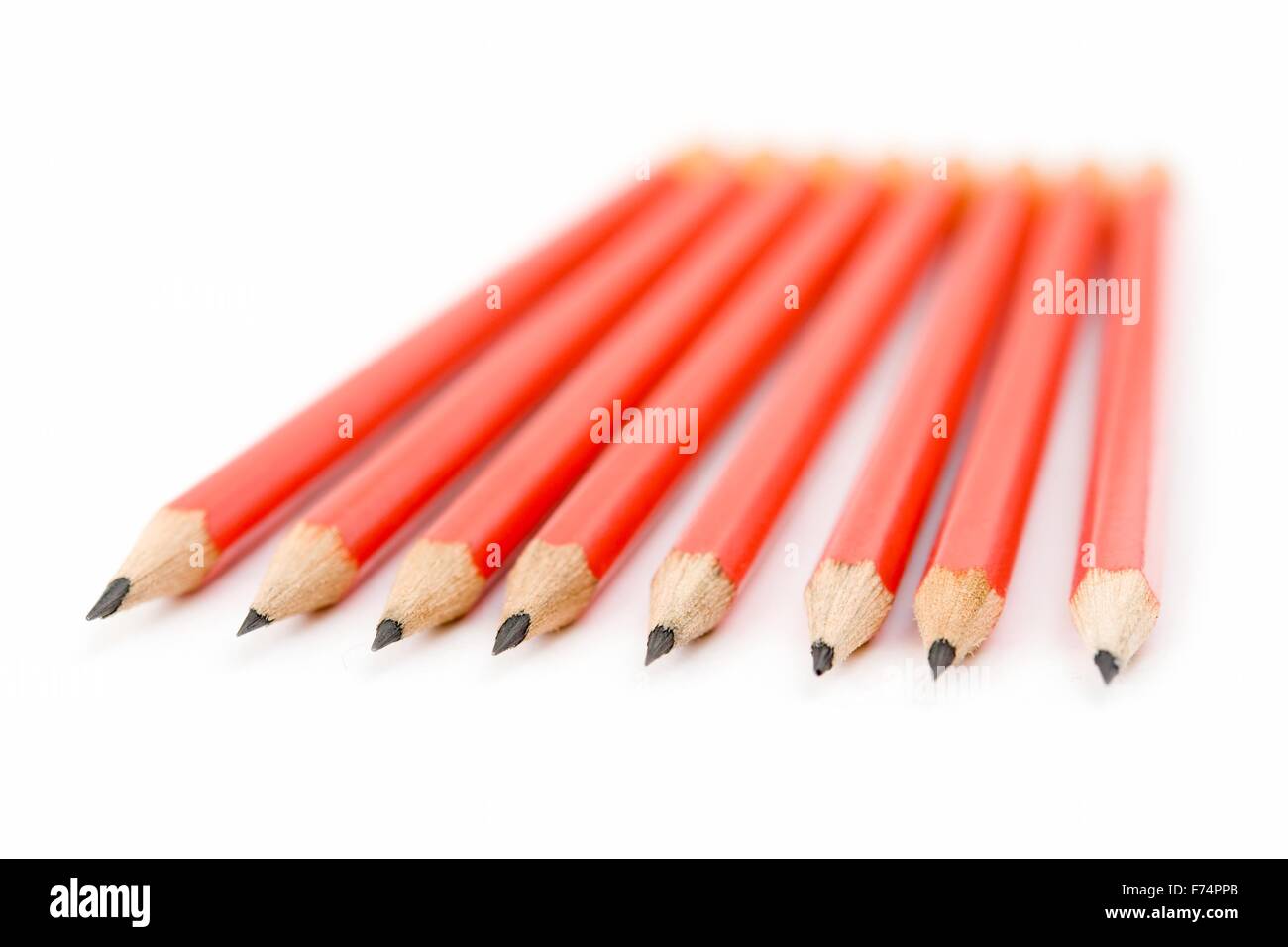 Some sharpen pencils Stock Photo - Alamy