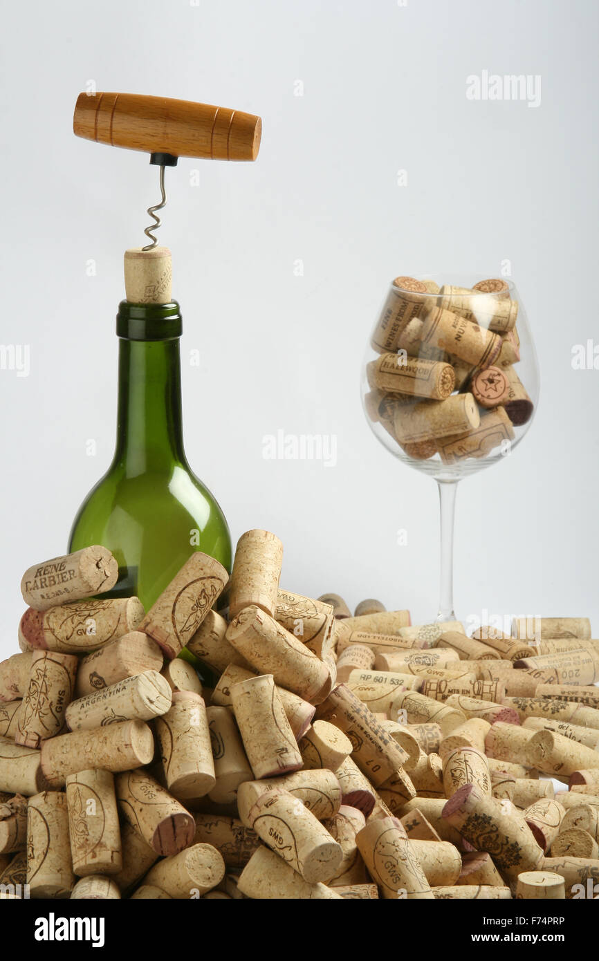 Corks falling hi-res stock photography and images - Alamy