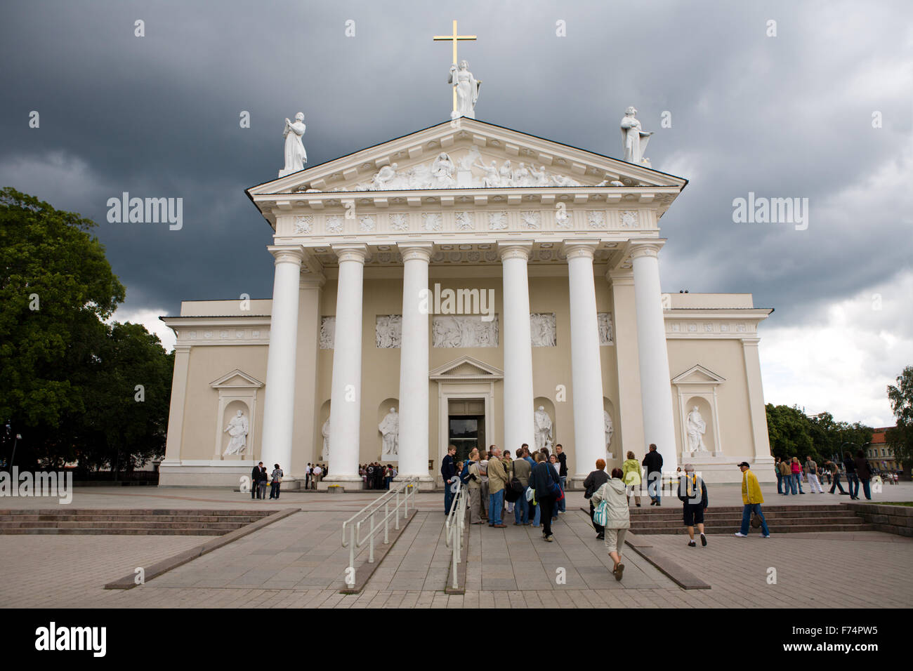 Vilnius Cathedral, Lithuania Stock Photo - Alamy