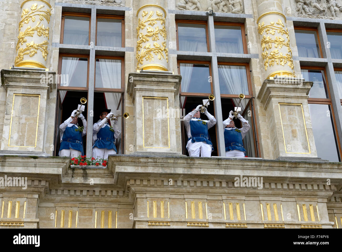 BRUSSELS, BELGIUM-SEPTEMBER 05, 2014: Opening of Belgian Beer Weekend ...