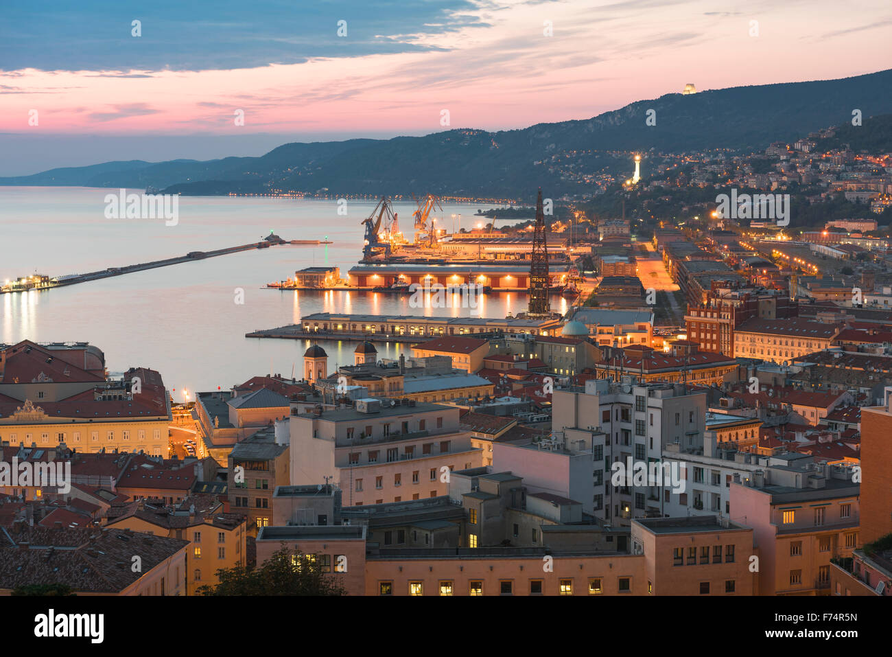 Dusk summer italy hi-res stock photography and images - Alamy