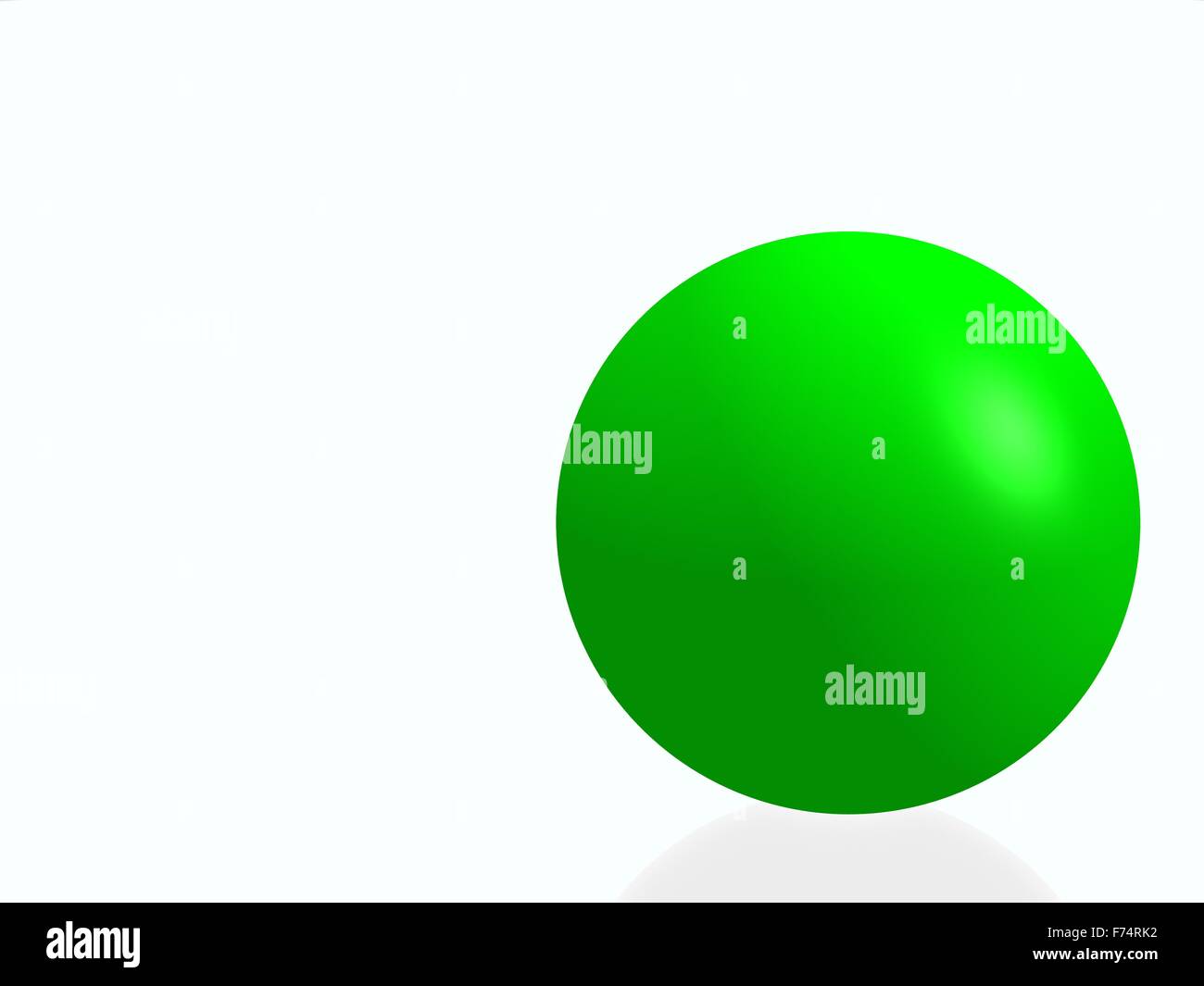 green isolated sphere Stock Photo - Alamy