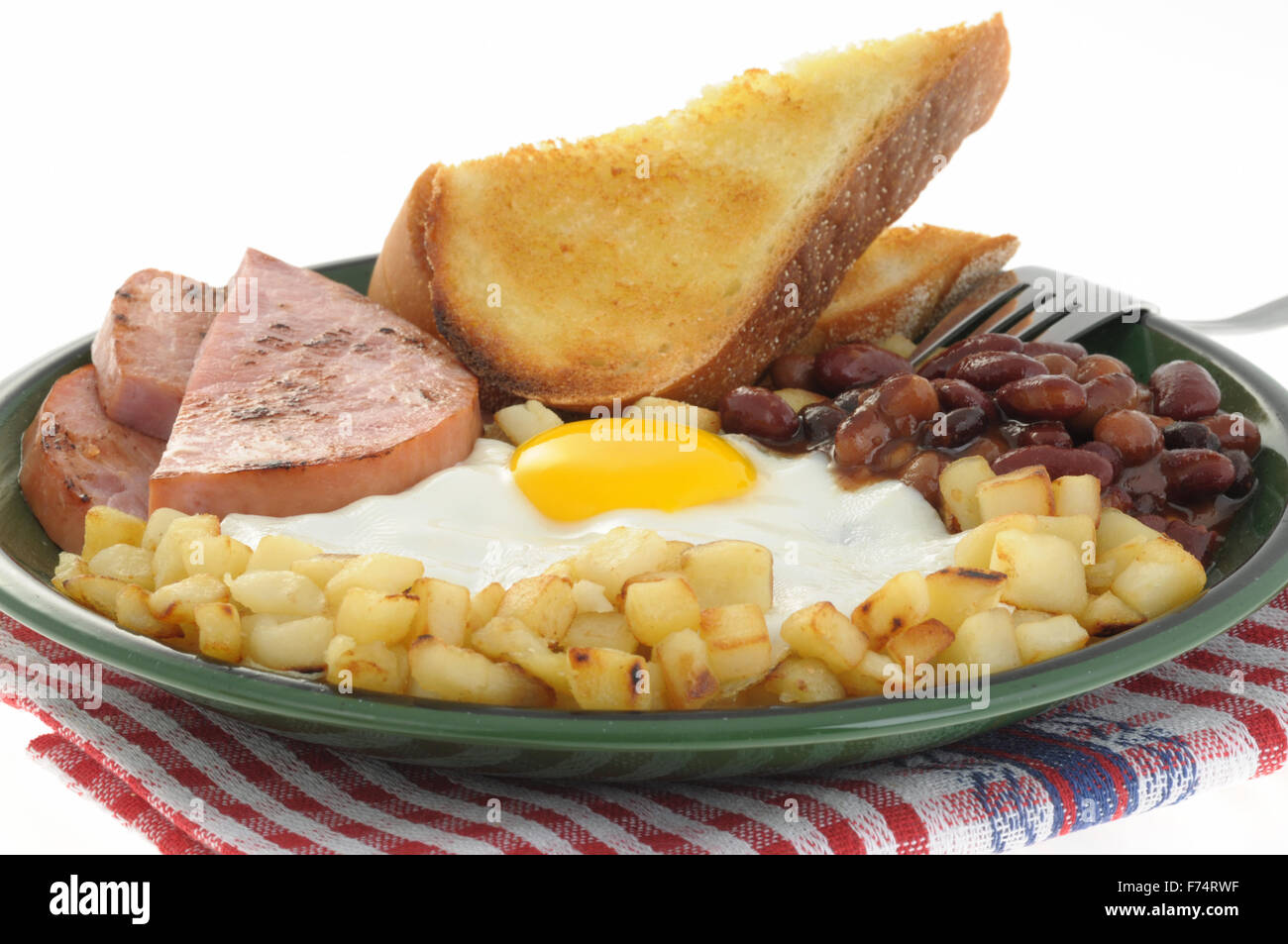 Ham and Eggs 2 Stock Photo - Alamy