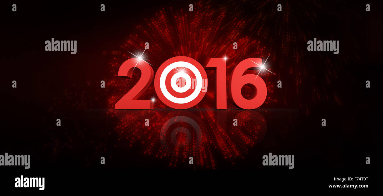 Composite image of 2016 graphic Stock Photo - Alamy