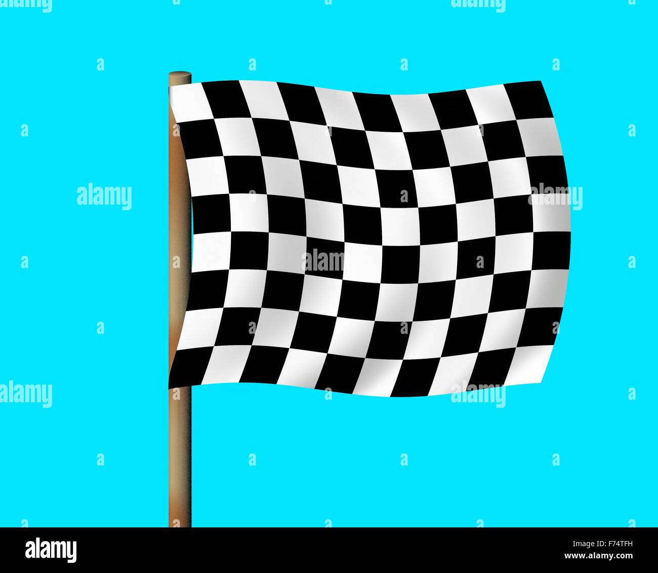 Nascar final lap flag hi-res stock photography and images - Alamy