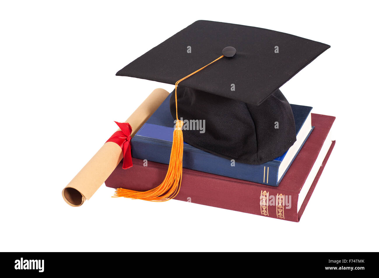 Diploma and books hi-res stock photography and images - Alamy
