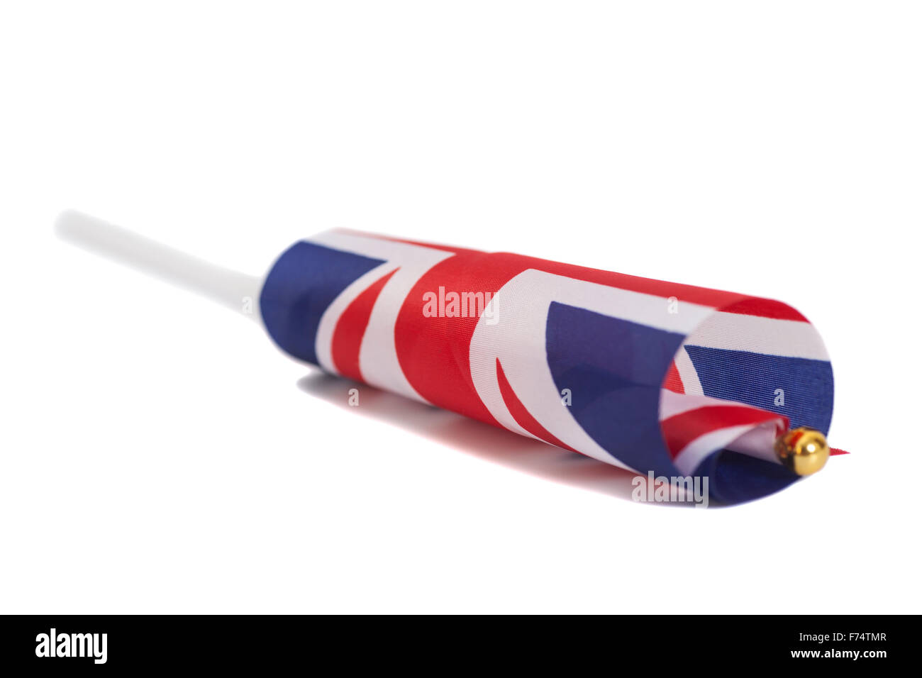 Flag of Great Britain Isolated on White Stock Photo - Alamy