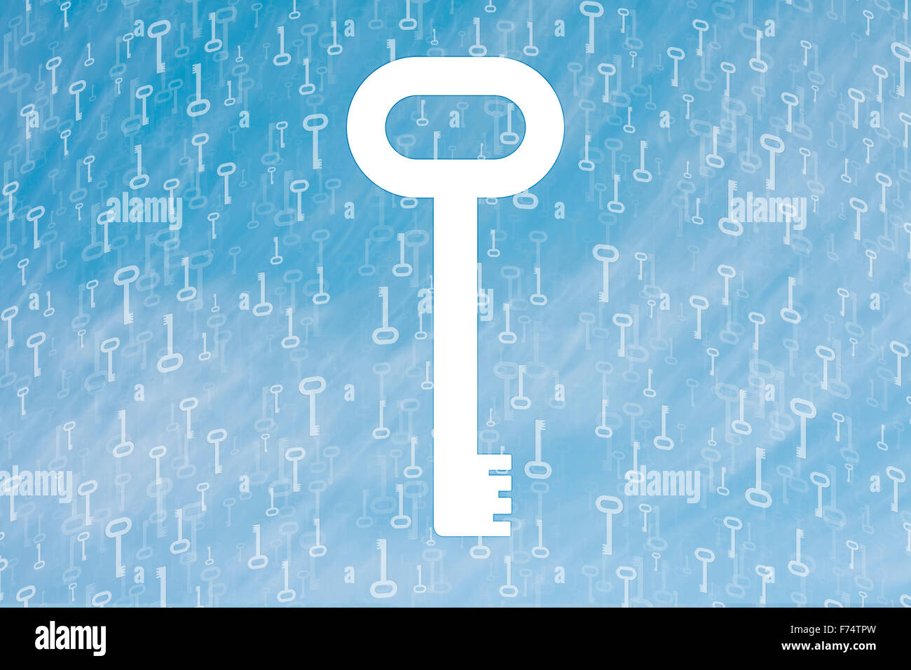 Key symbol background Stock Photo - Alamy