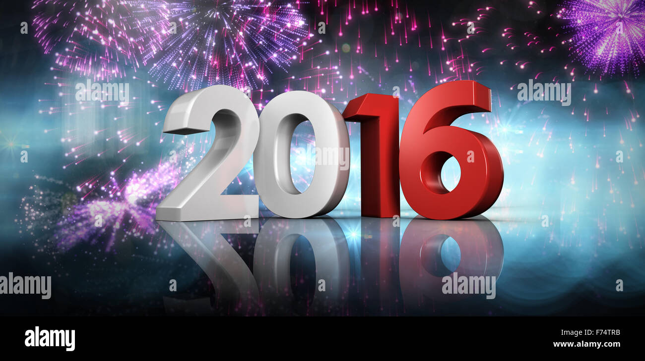 Composite image of 2016 graphic Stock Photo - Alamy