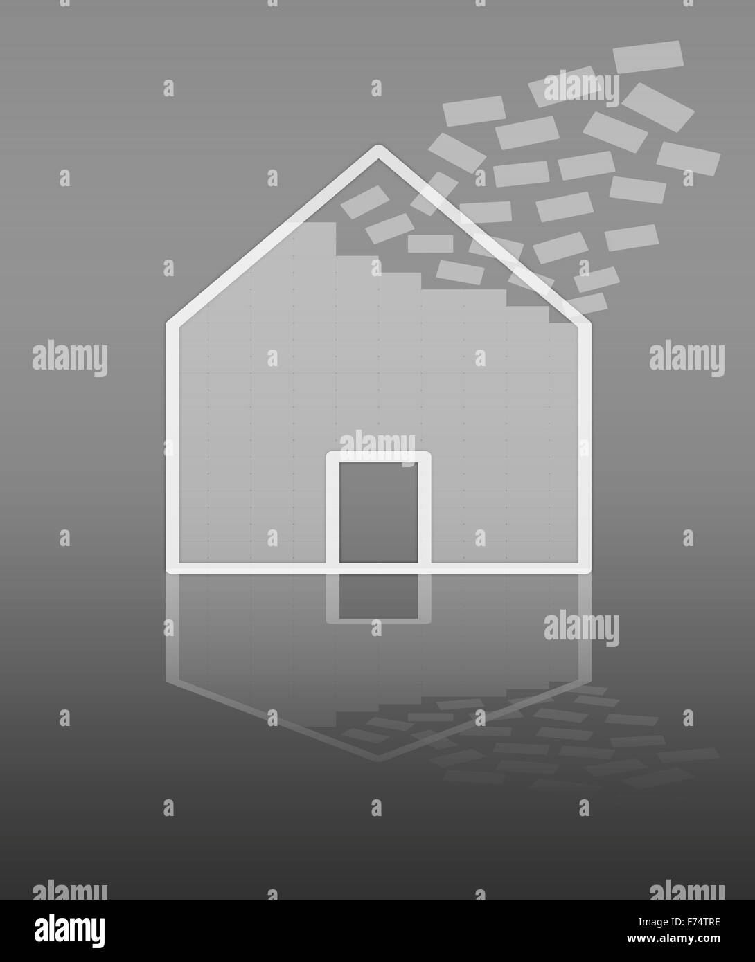 Business insurance concept blue Black and White Stock Photos & Images ...