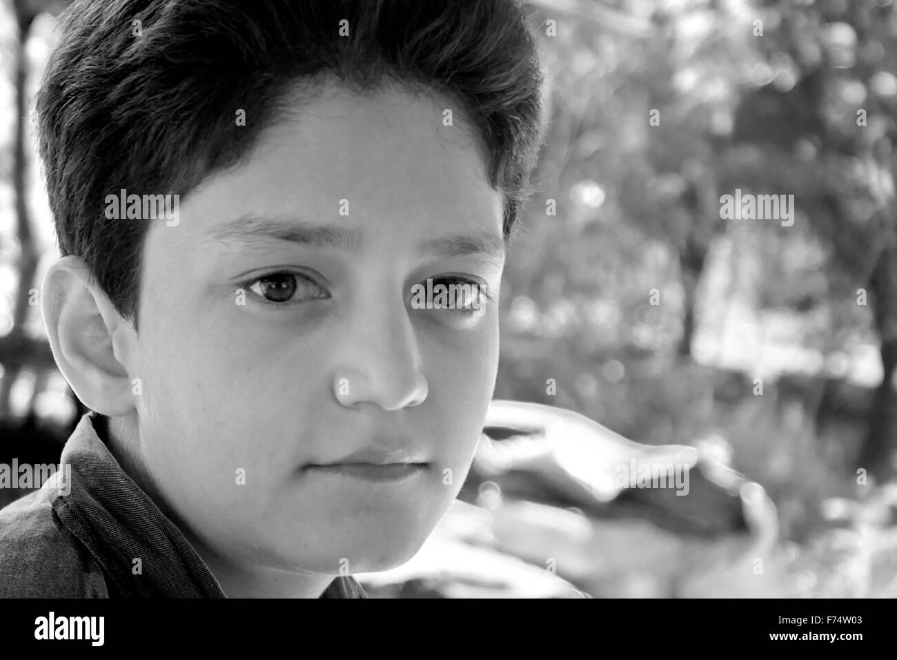 Straight Face Black And White