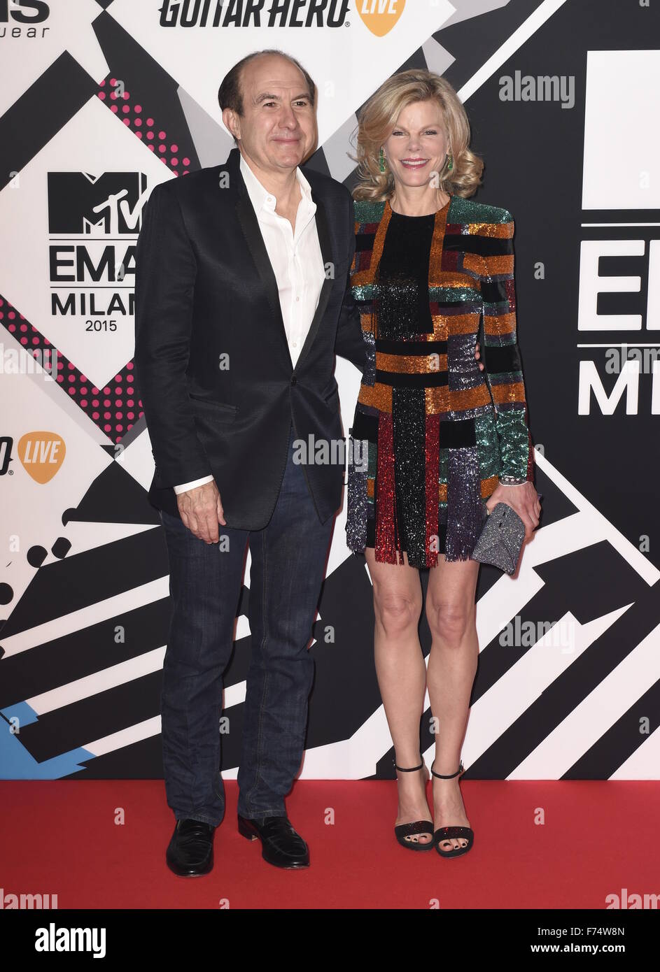The 2015 MTV EMAs (European Music Awards) held at the Mediolanum Forum ...