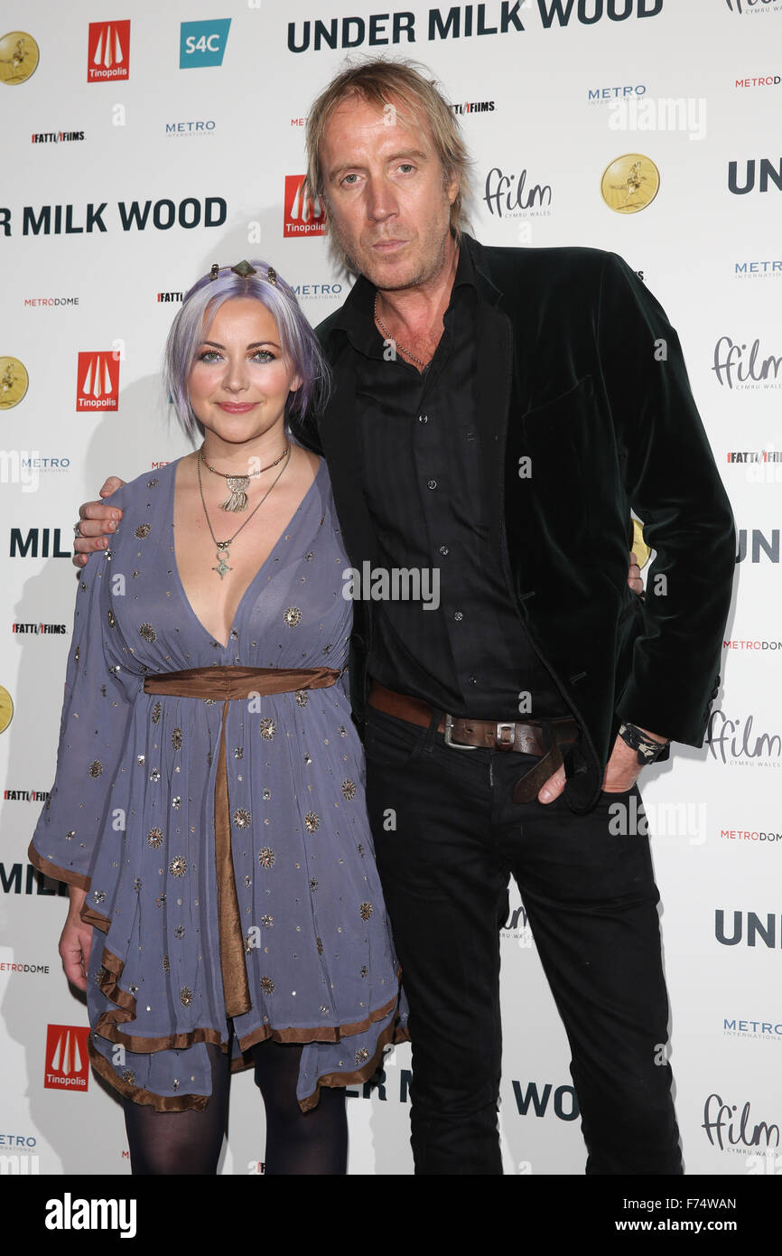 Under Milk Wood Premiere held at the Rio Cinema - Arrivals Featuring ...