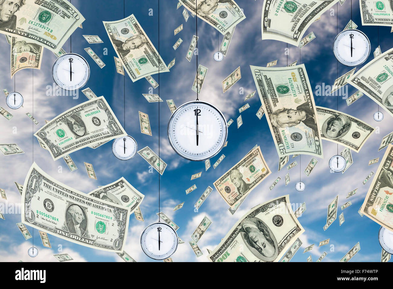 Time is money Stock Photo - Alamy