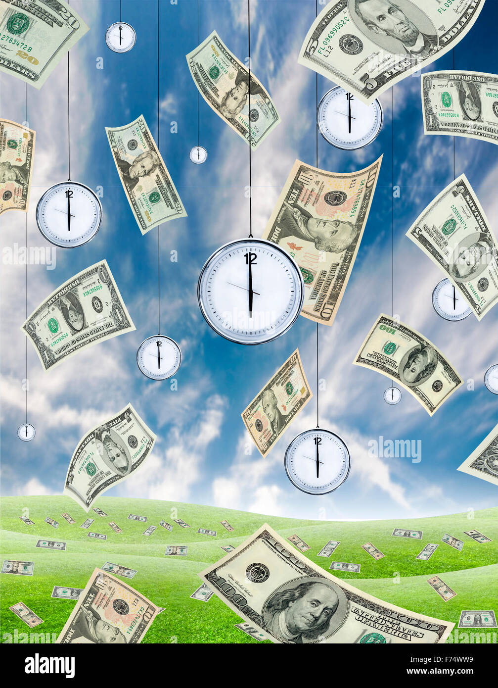 Time is money Stock Photo - Alamy