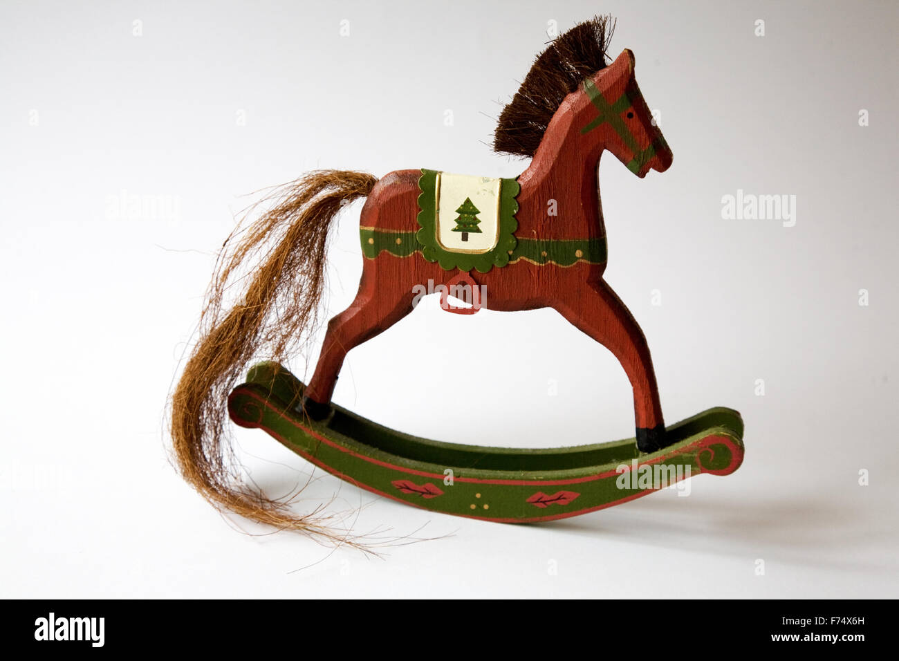 Painted rocking horse hi-res stock photography and images - Alamy
