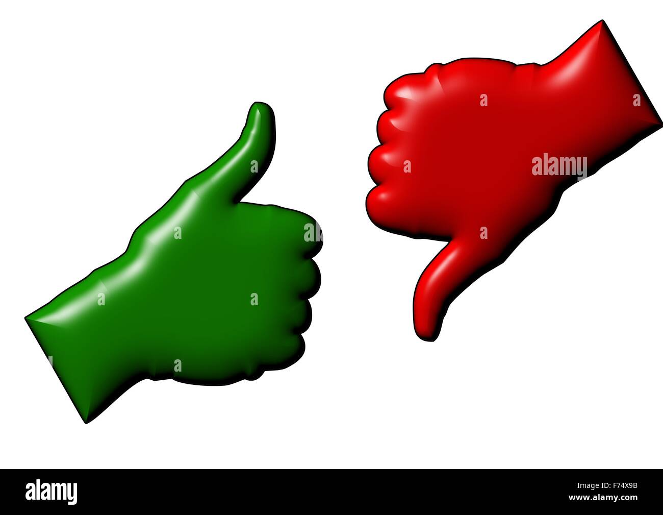 The big finger of a hand Stock Photo - Alamy