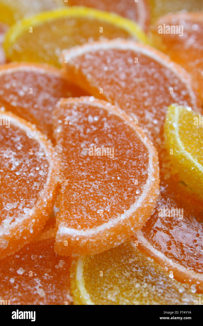 Sweet citrus slices Stock Photo - Alamy