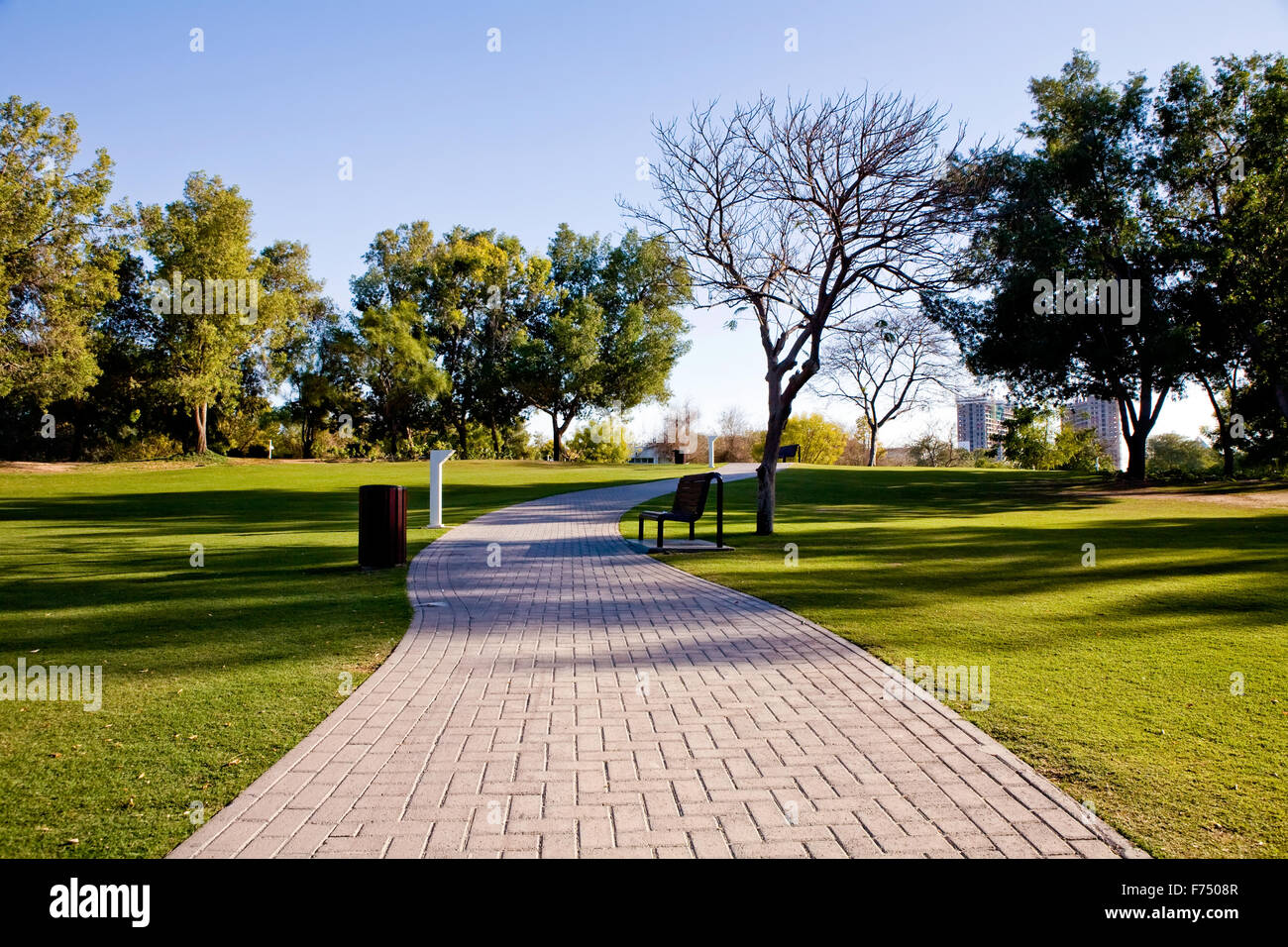 View of beautiful park Stock Photo - Alamy