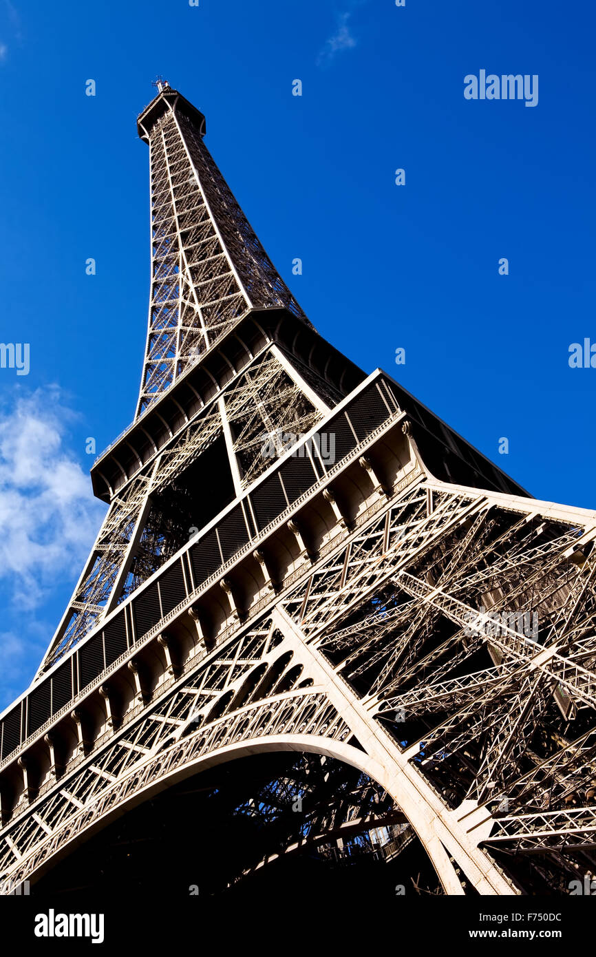 Beautiful view of The Eiffel Tower in Paris Stock Photo - Alamy