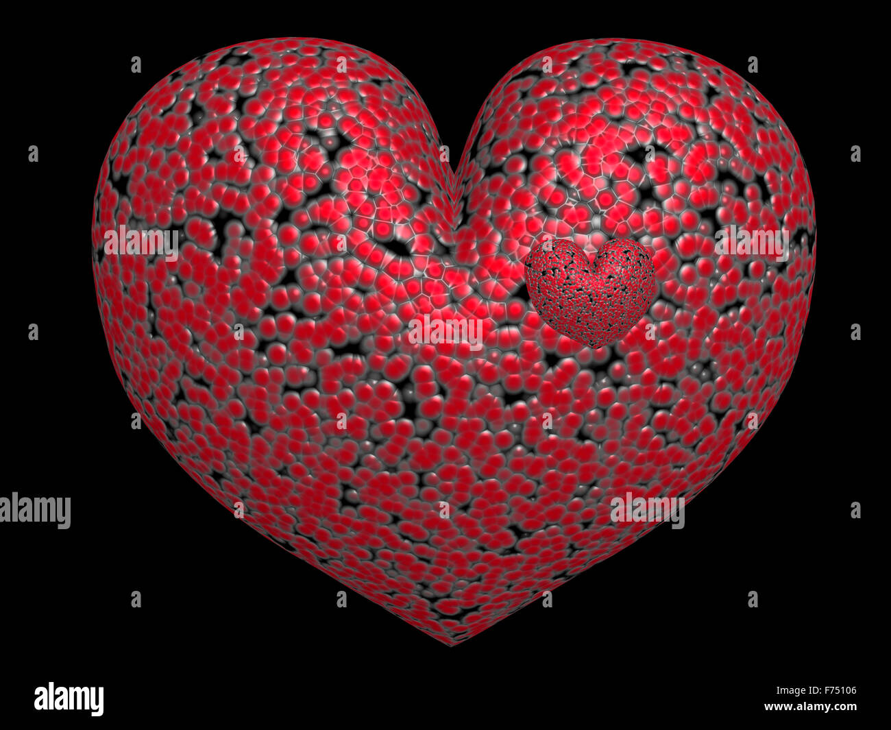 Heart emblem love passion hi-res stock photography and images - Alamy
