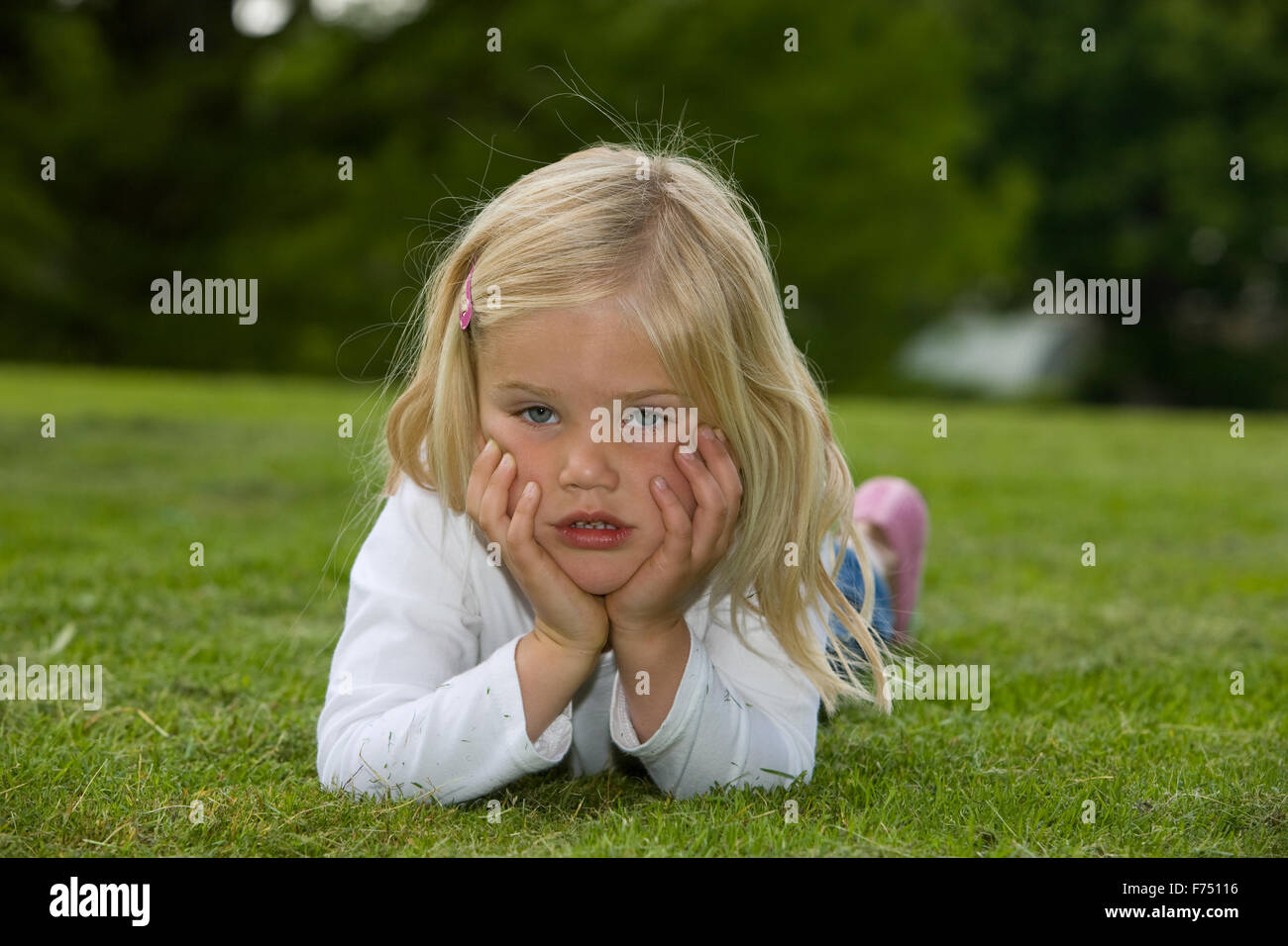 Adorable four year old Stock Photo - Alamy
